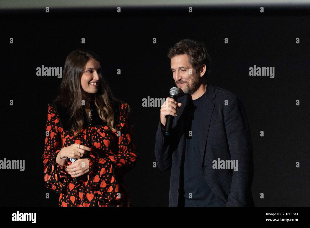 French director Guillaume Canet and French actress Laetitia Casta ...