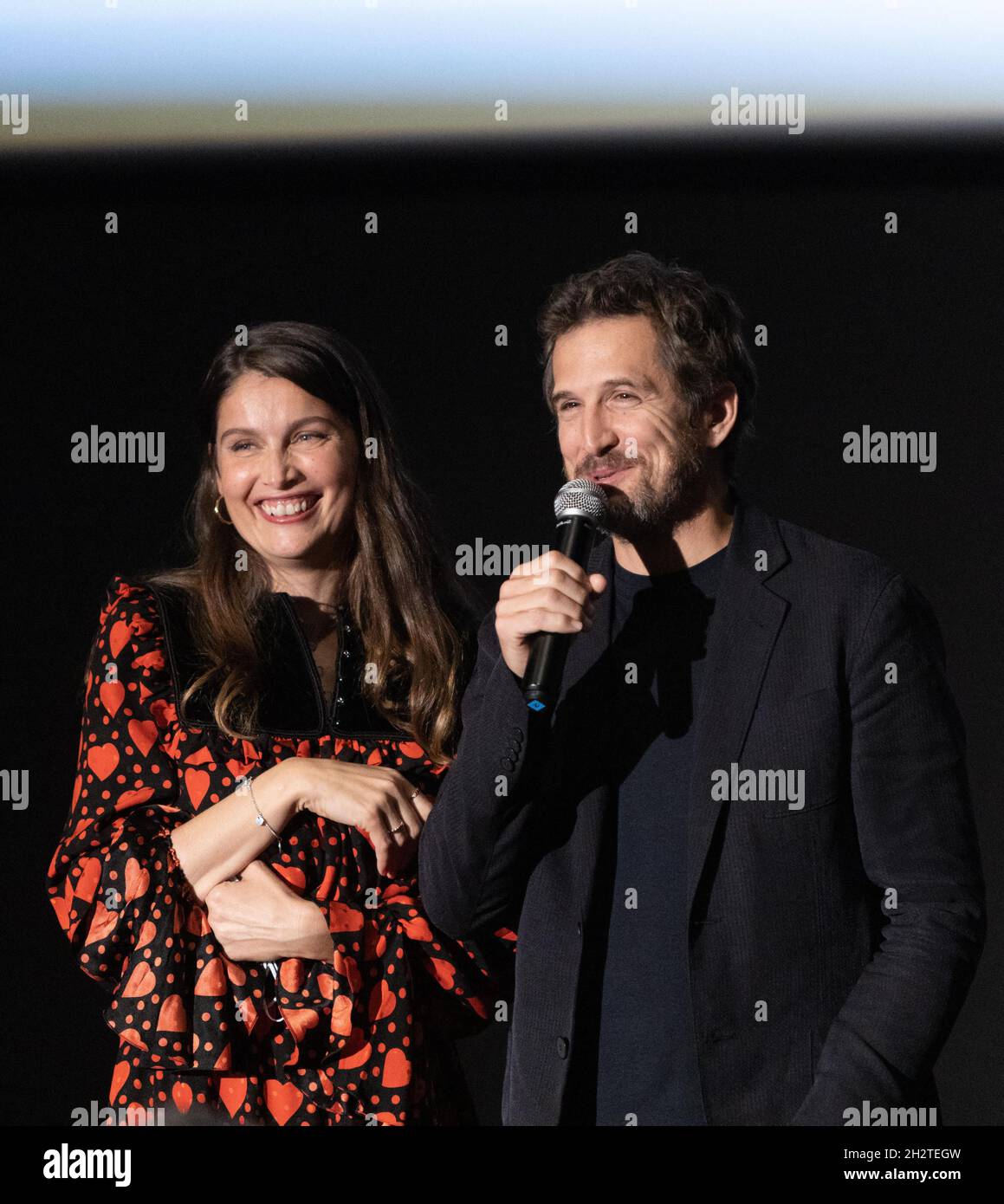French director Guillaume Canet and French actress Laetitia Casta ...