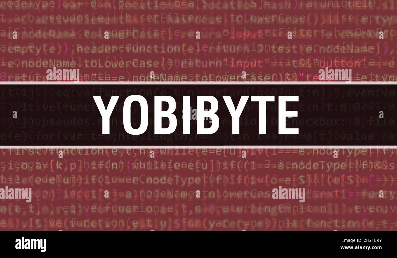 Yobibyte background hi-res stock photography and images - Alamy