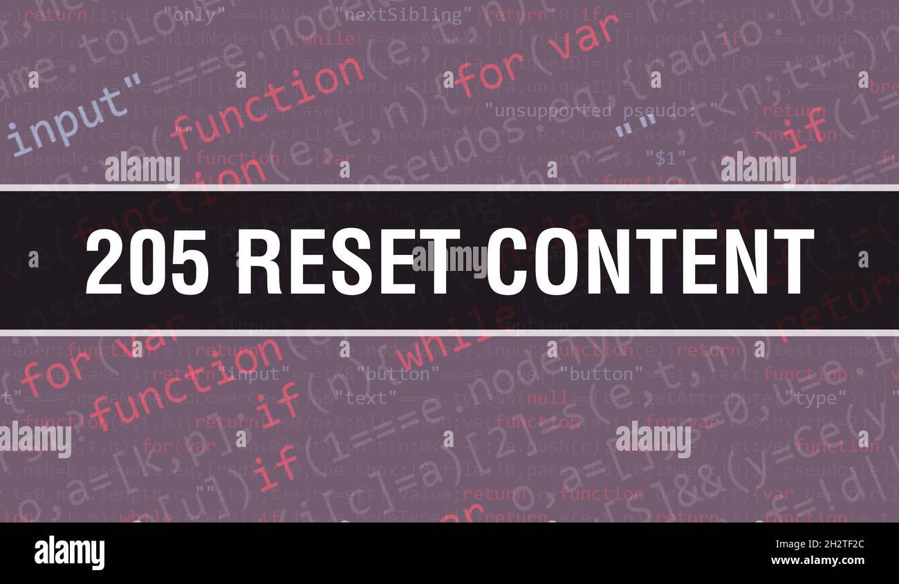 205 reset content hi-res stock photography and images - Alamy