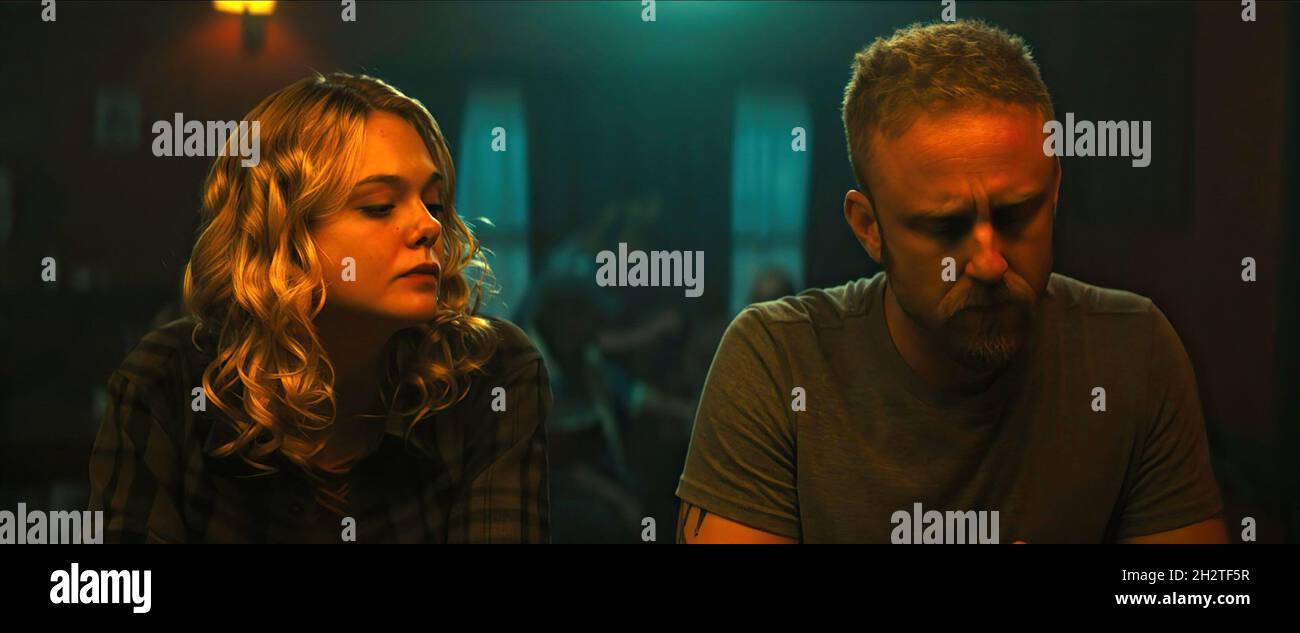 BEN FOSTER and ELLE FANNING in GALVESTON (2018), directed by MELANIE ...