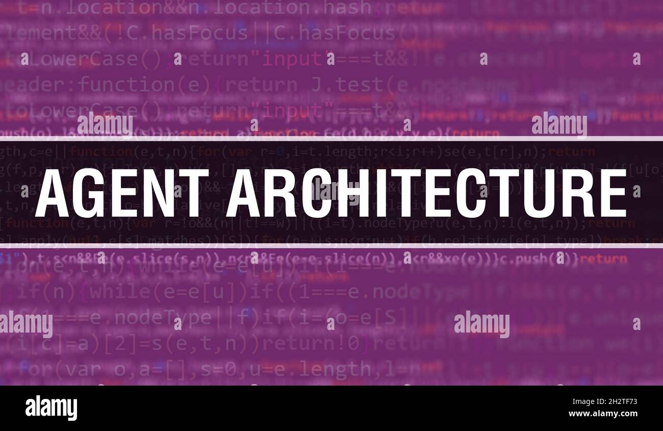 Agent Architecture With Digital Java Code Text Agent Architecture And Computer Software Coding 6286