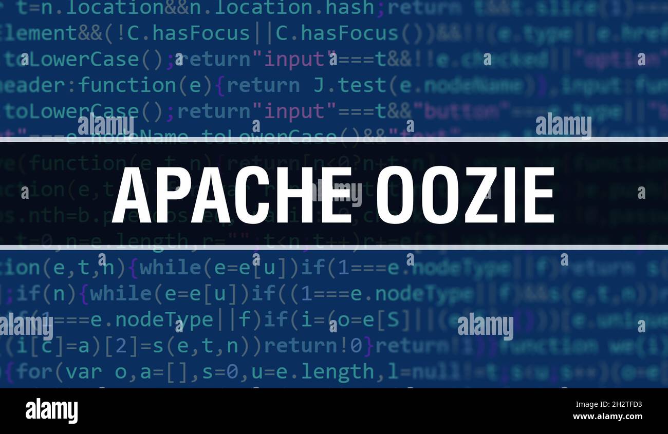 Apache oozie text hi-res stock photography and images - Alamy