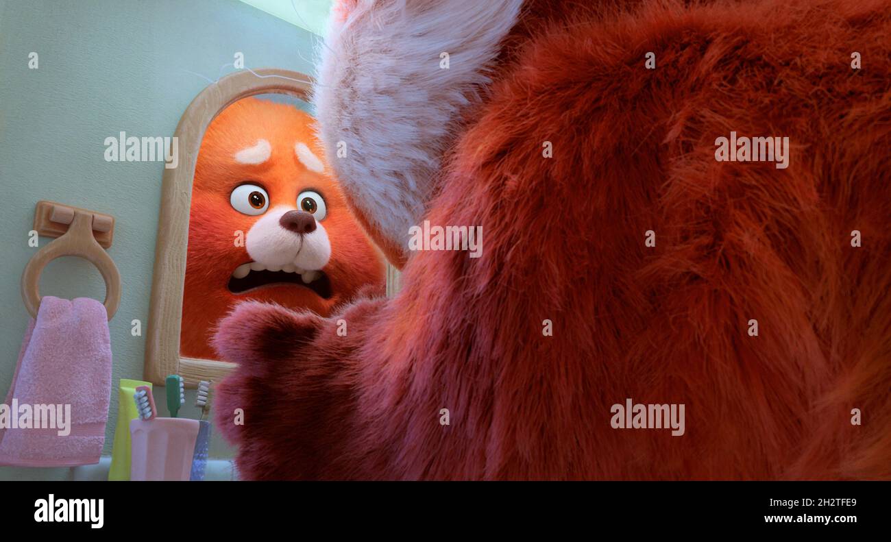 RED (2022), directed by DOMEE SHI. Credit: Pixar Animation Studios ...