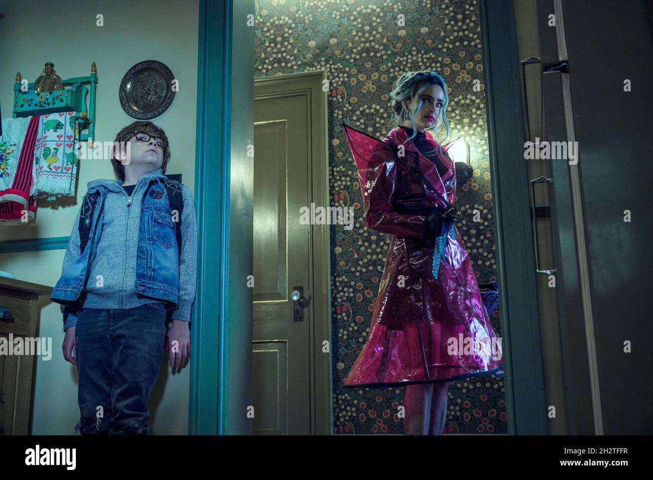 KRYSTEN RITTER and WINSLOW FEGLEY in NIGHTBOOKS (2021), directed by ...