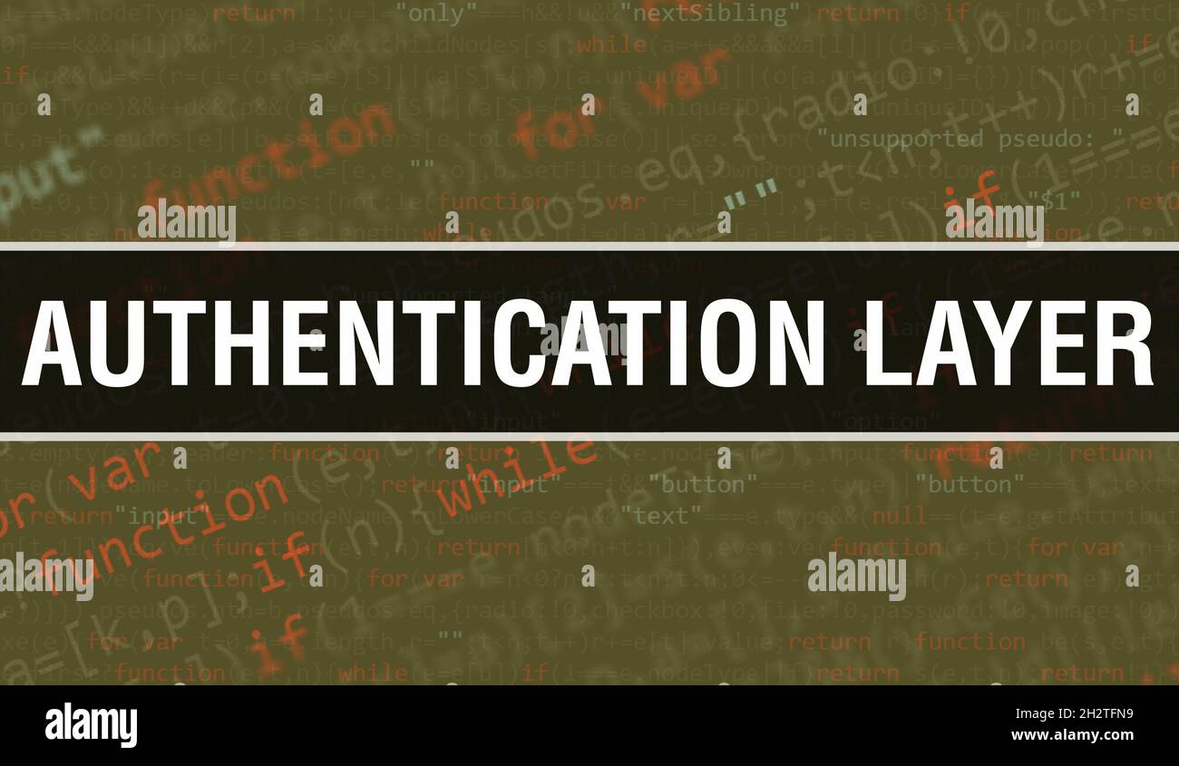Authentication layer image hi-res stock photography and images - Alamy
