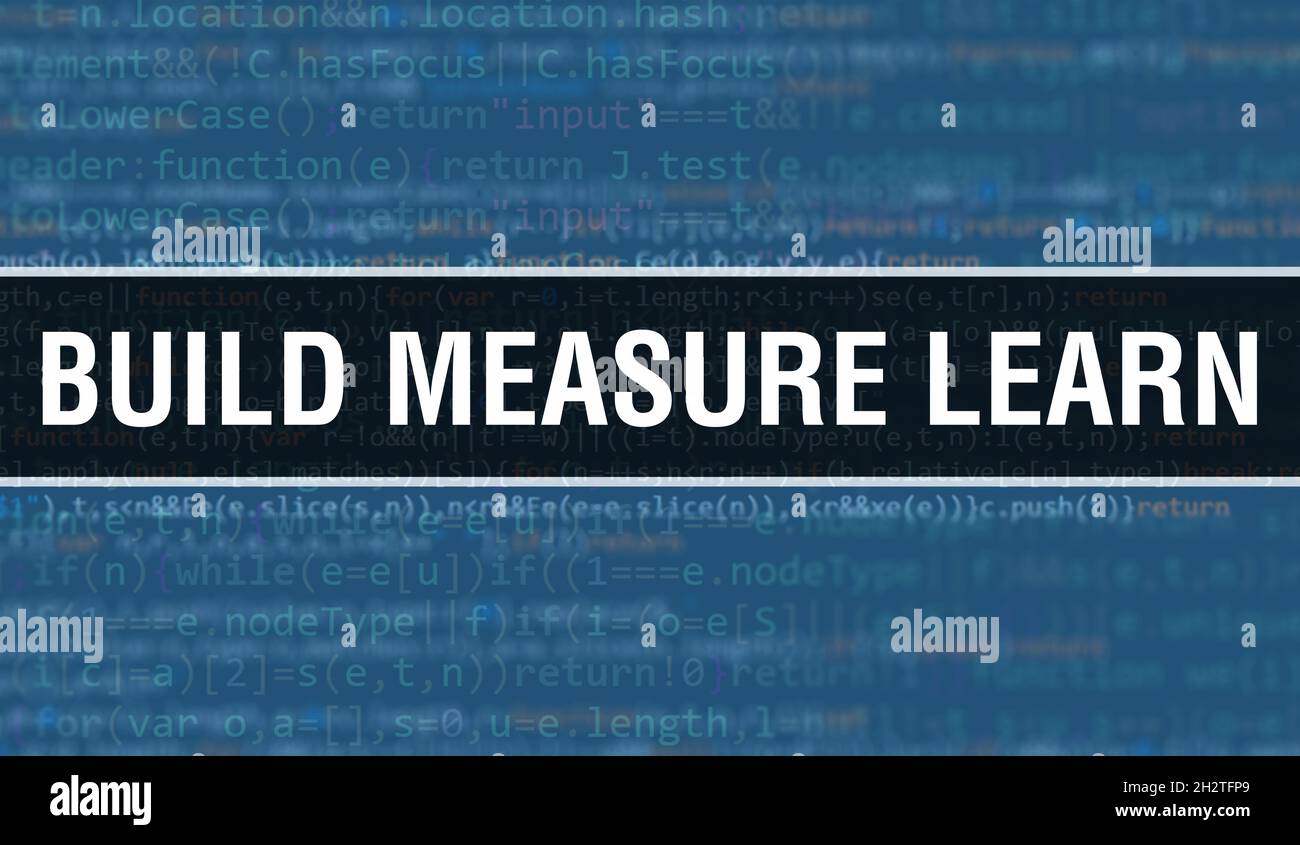 Build Measure Learn with Digital java code text. Build Measure Learn ...