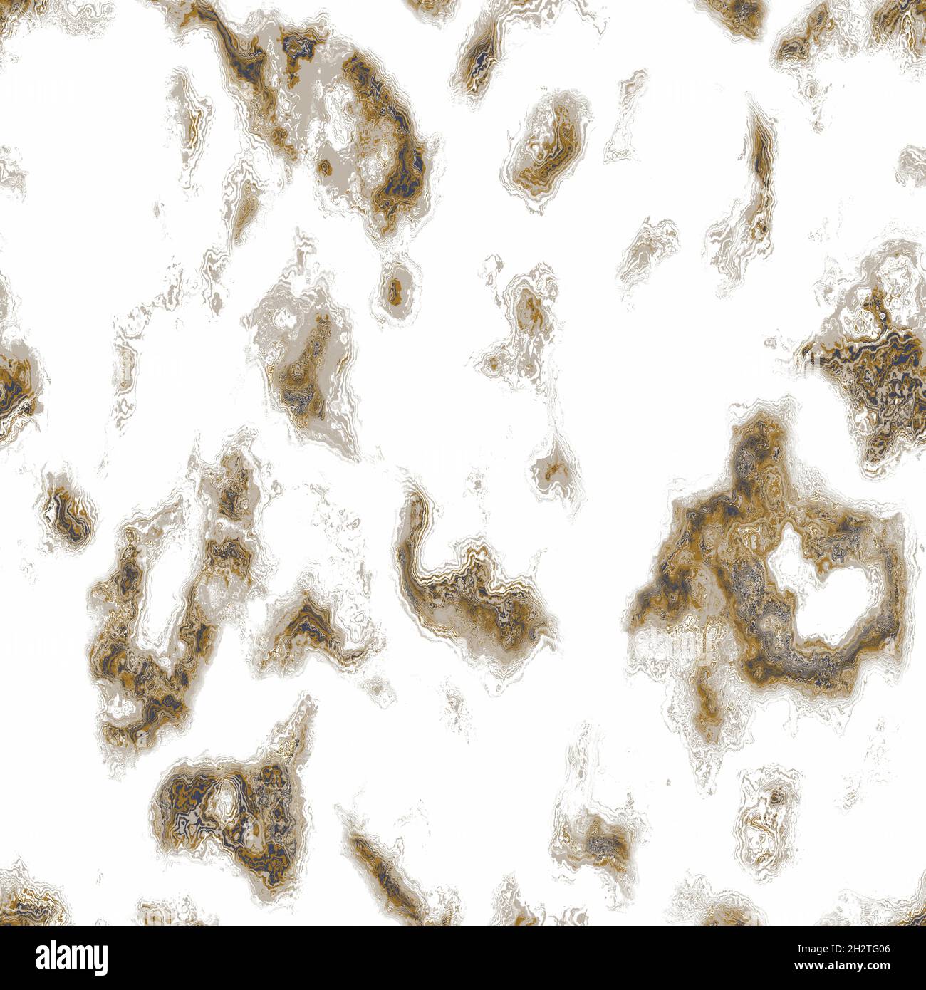 White tonal marbled seamless texture. Irregular pale ink blotch paint ...
