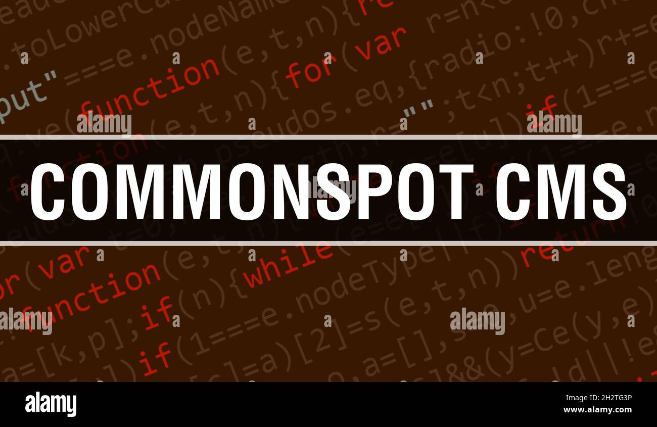 Commonspot cms text hi-res stock photography and images - Alamy