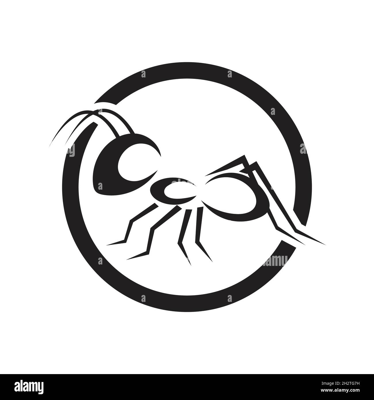 Ant Logo template vector illustration design Stock Vector Image & Art ...