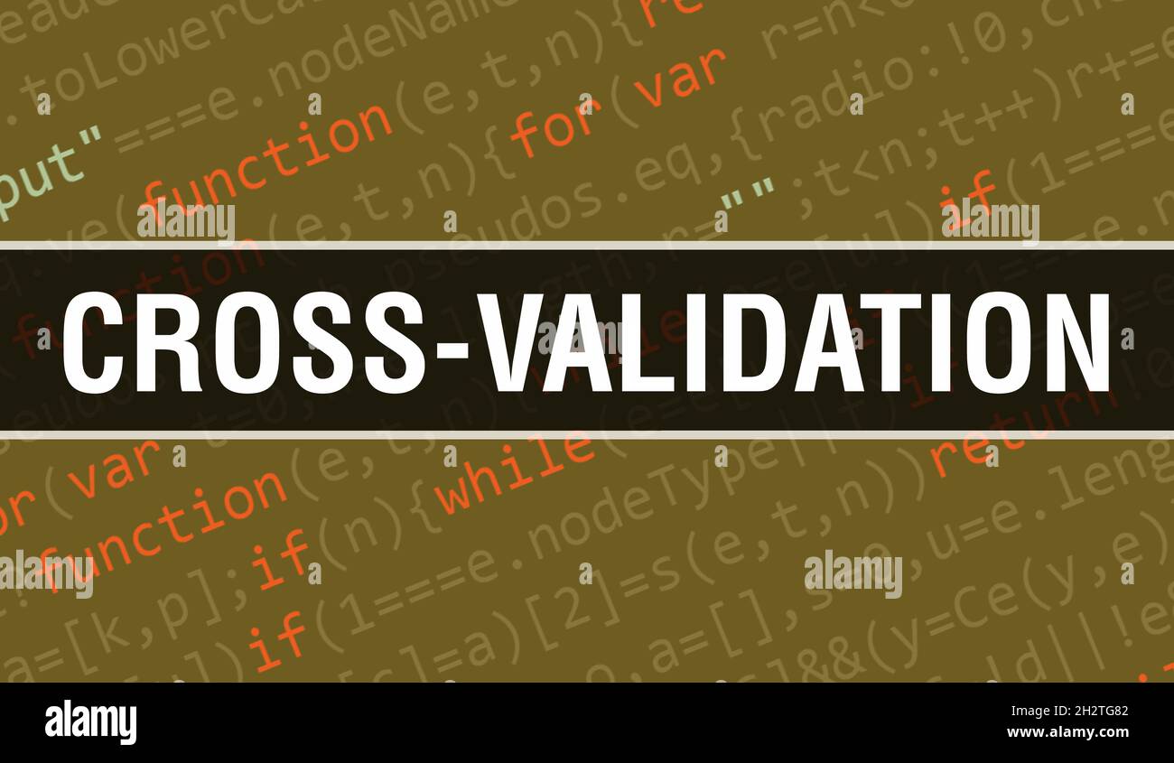 Cross Validation Concept With Random Parts Of Program Code Cross Validation With Programming 0810