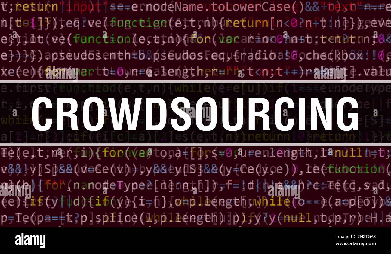 Crowdsourcing software development text hi-res stock photography and ...
