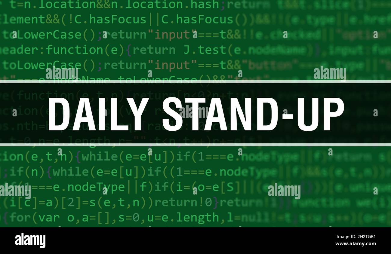 Daily stand up background hi-res stock photography and images - Alamy