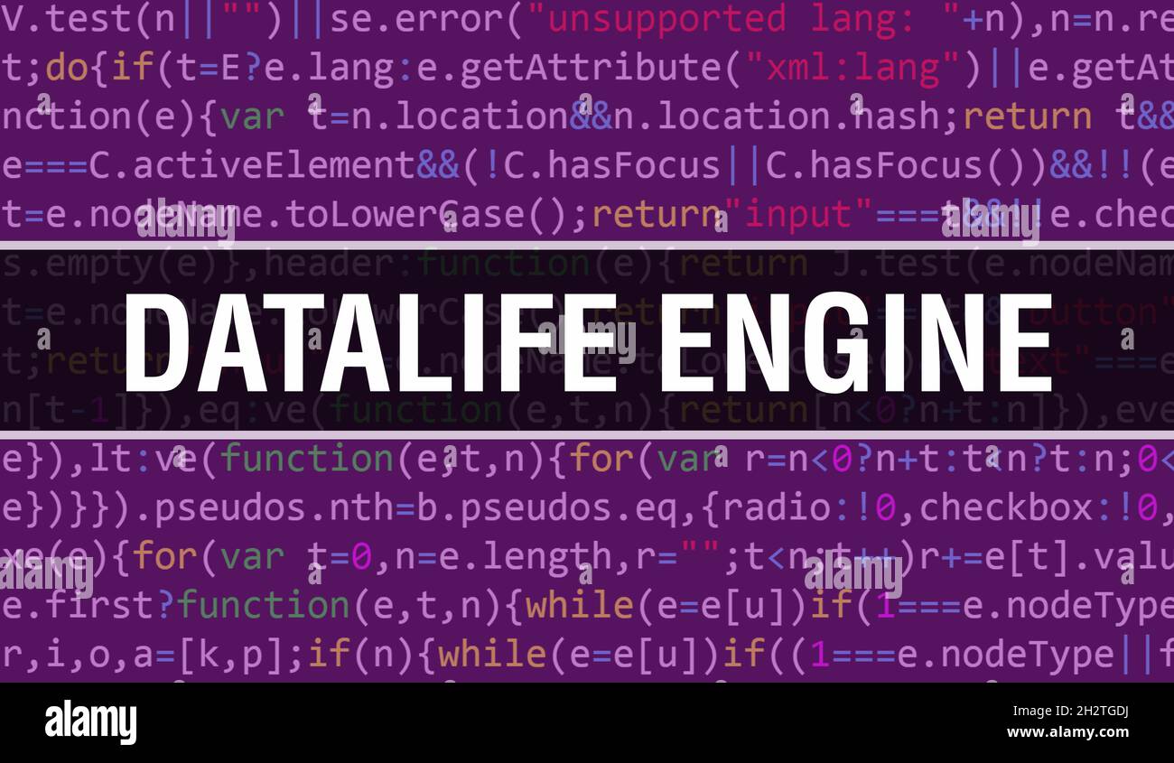 Datalife engine text hi-res stock photography and images - Alamy