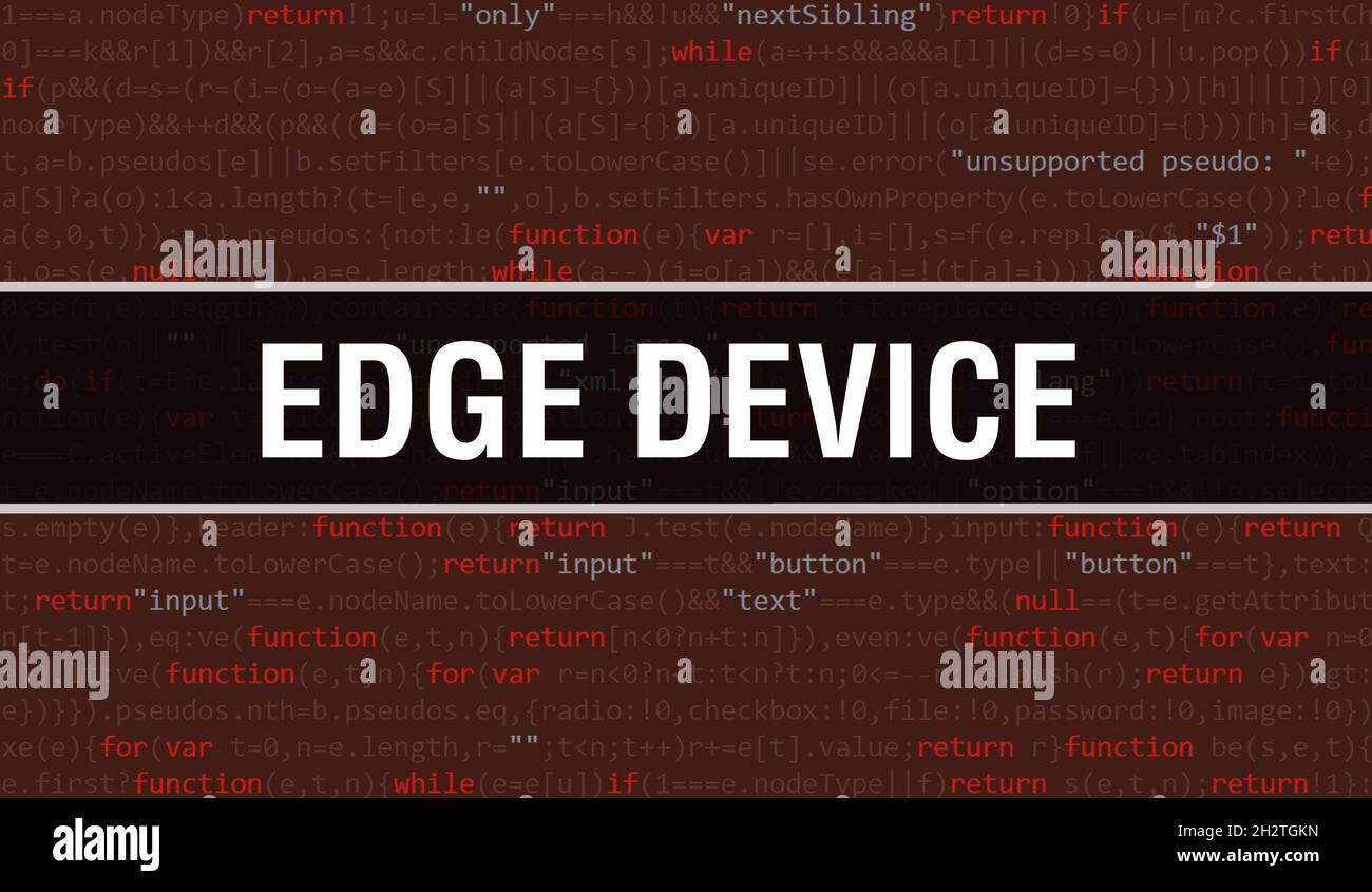 Edge device text hi-res stock photography and images - Alamy