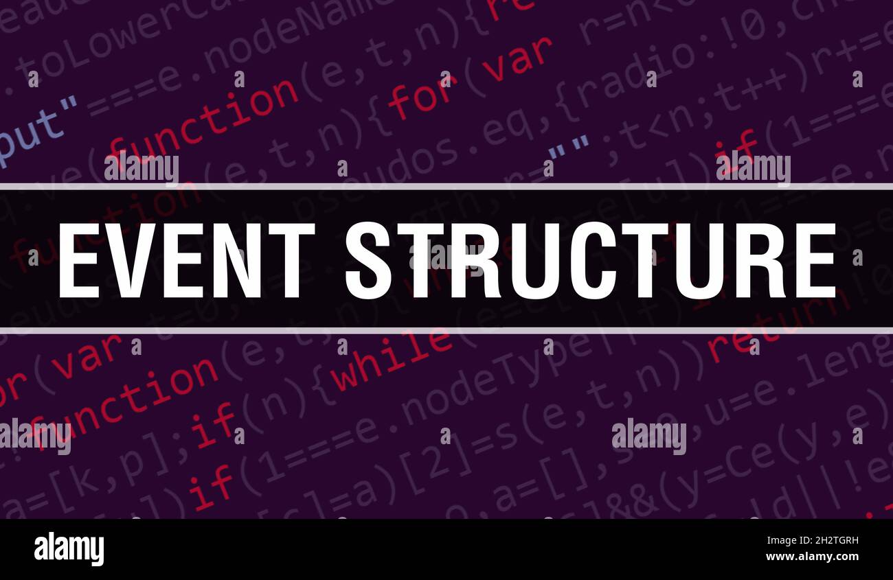 Event structure concept with Random Parts of Program Code. Event ...
