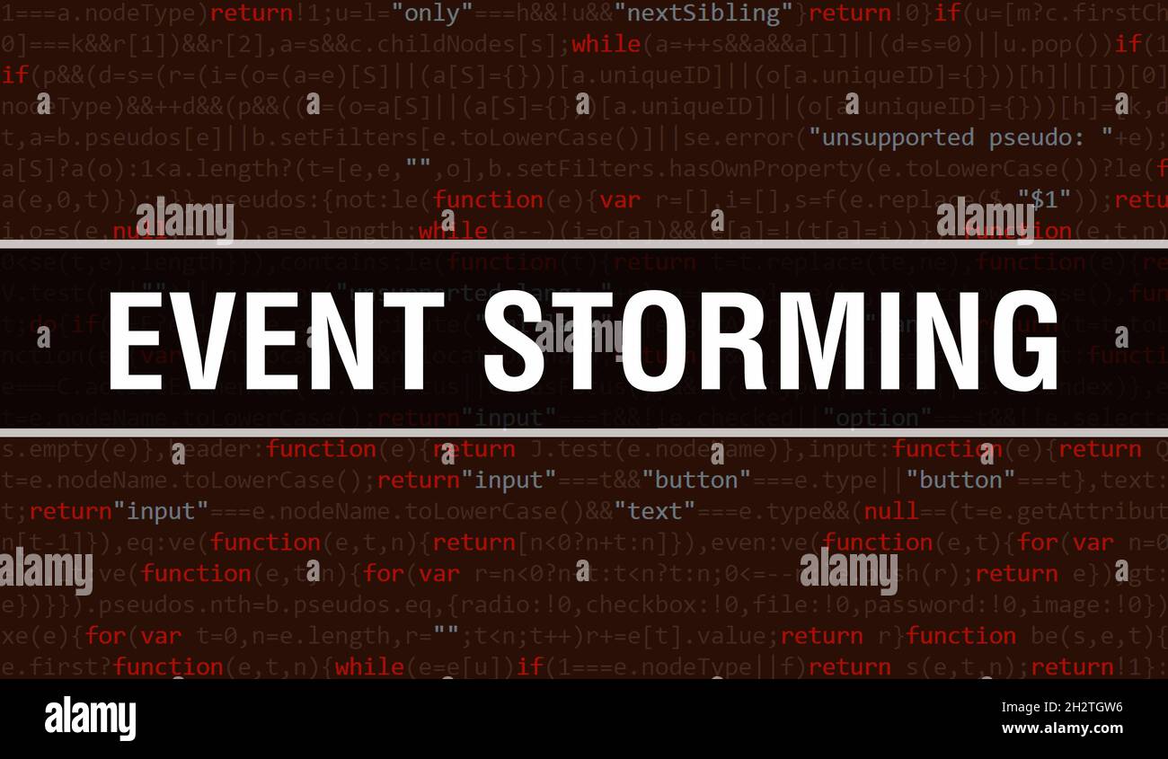 Event storming text hi-res stock photography and images - Alamy