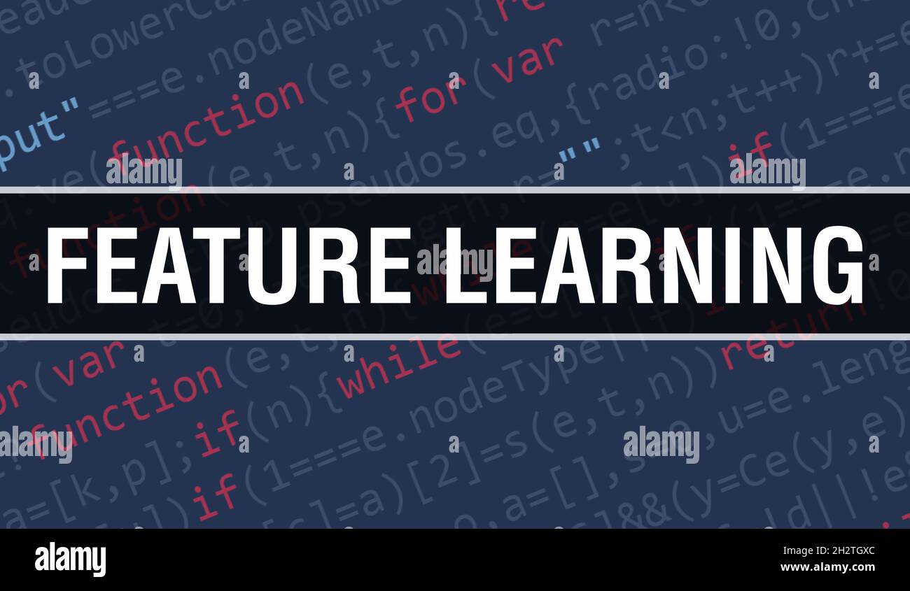 Feature learning concept with Random Parts of Program Code. Feature ...