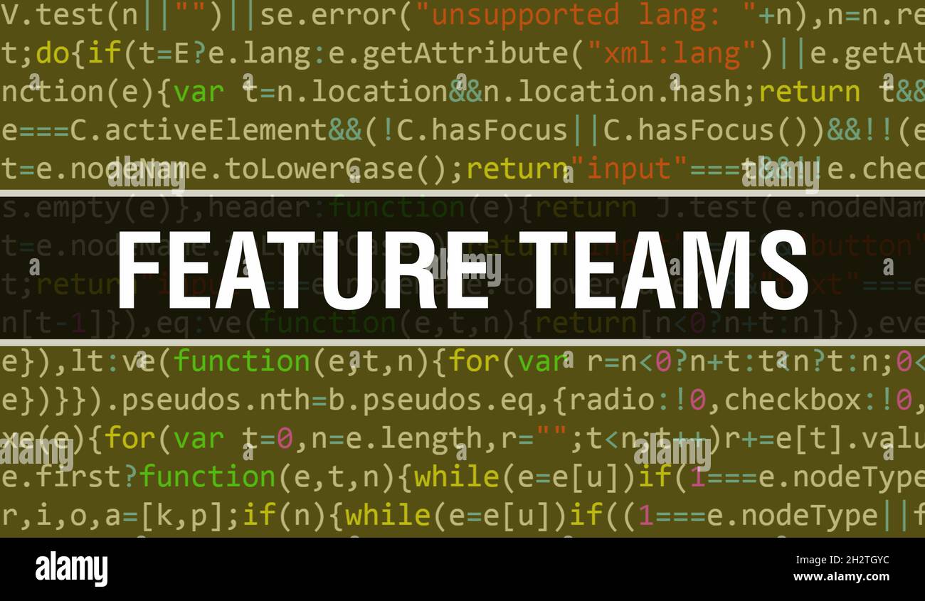 Feature teams background hi-res stock photography and images - Alamy