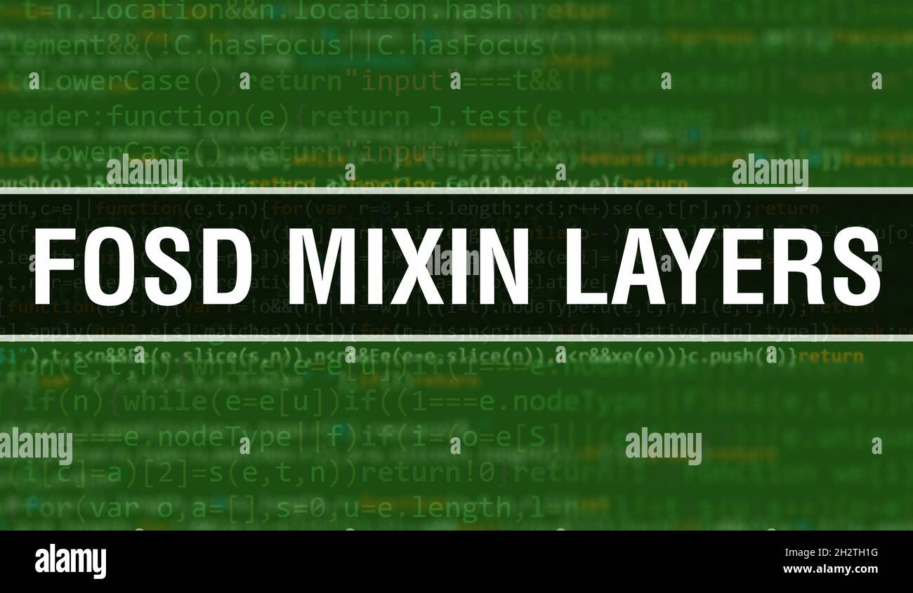 Fosd mixin layers hi-res stock photography and images - Alamy