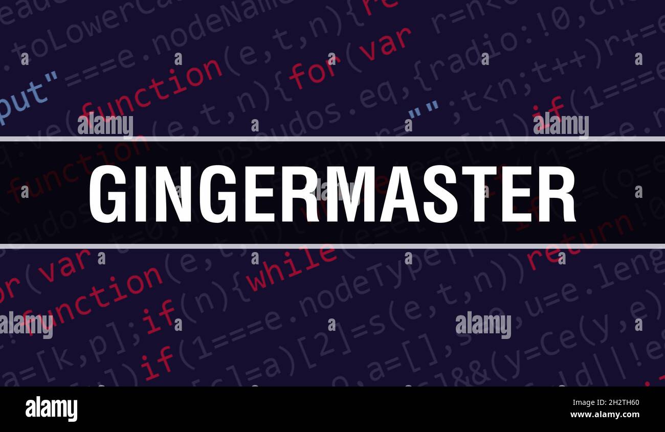 GingerMaster concept with Random Parts of Program Code. GingerMaster ...