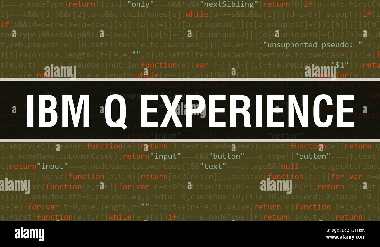 IBM Q Experience with Abstract Technology Binary code Background ... IBM Q Experience with Abstract Technology Binary code Background ...