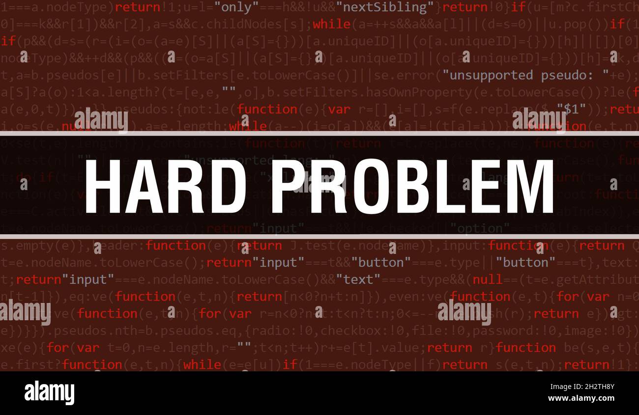 Hard problem with Abstract Technology Binary code Background.Digital ...