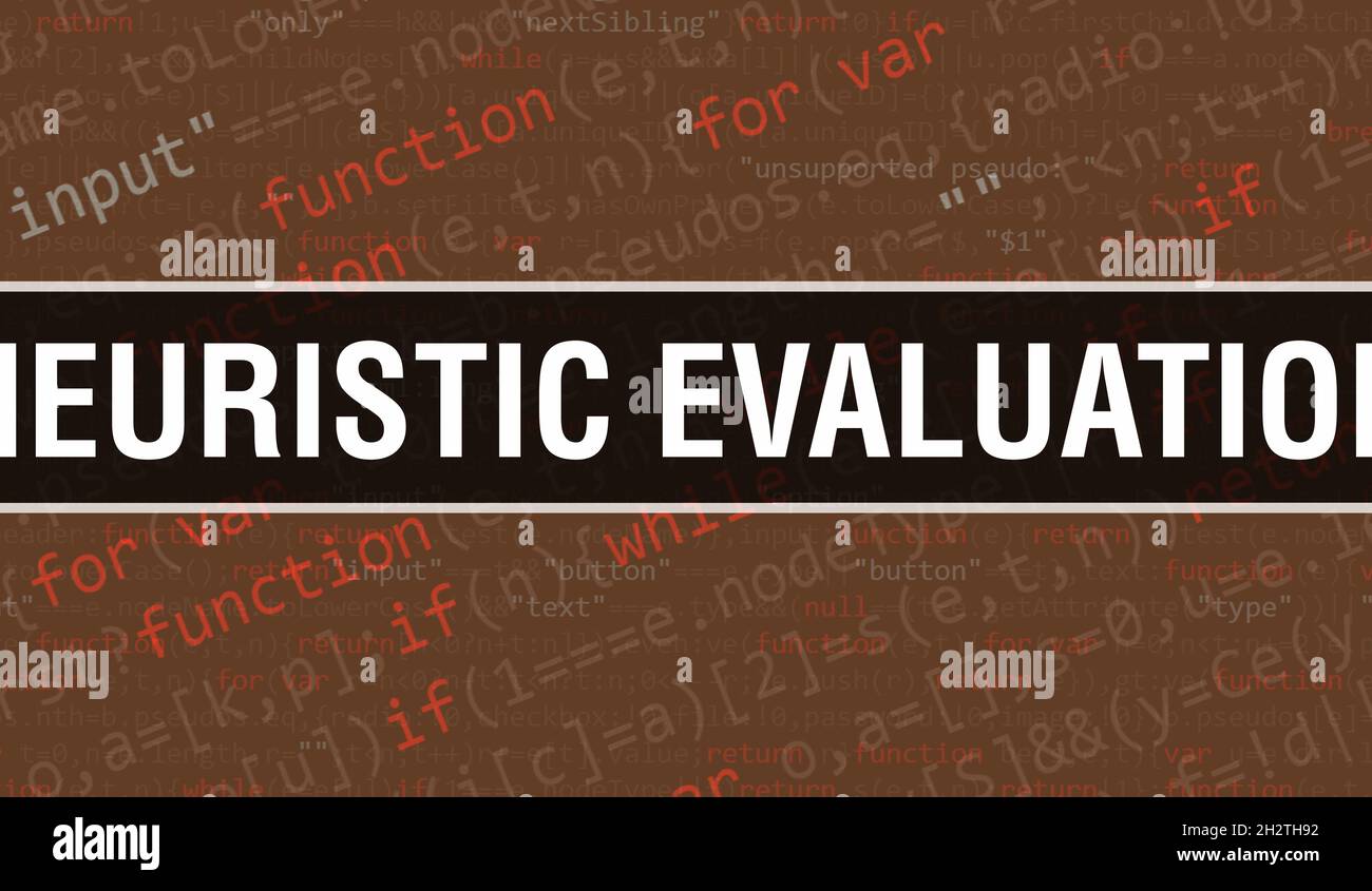 Heuristic evaluation image hi-res stock photography and images - Alamy