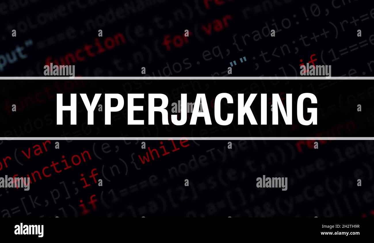 Hyperjacking image hi-res stock photography and images - Alamy