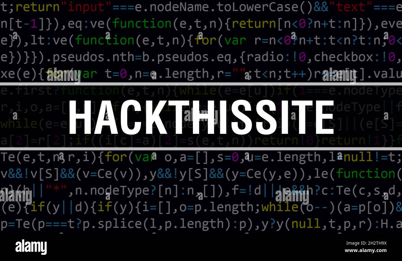 HackThisSite concept with Random Parts of Program Code.HackThisSite ...