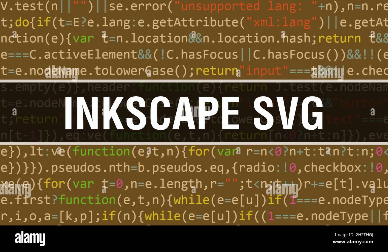 Inkscape svg text hi-res stock photography and images - Alamy