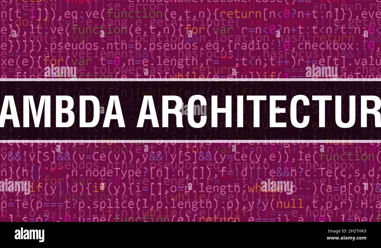 Lambda architecture text hi-res stock photography and images - Alamy