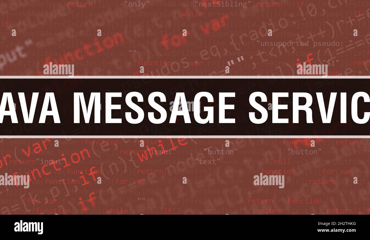 Java message service image hi-res stock photography and images - Alamy