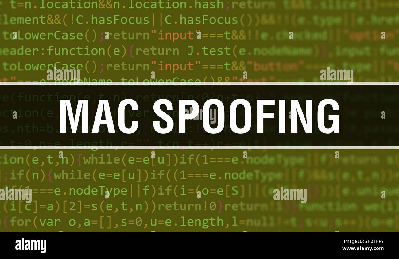 Mac spoofing image hi-res stock photography and images - Alamy