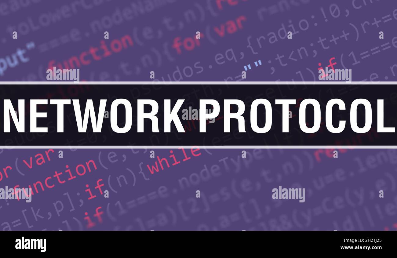 Network protocol with Digital java code text. Network protocol and ... Network protocol with Digital java code text. Network protocol and ...
