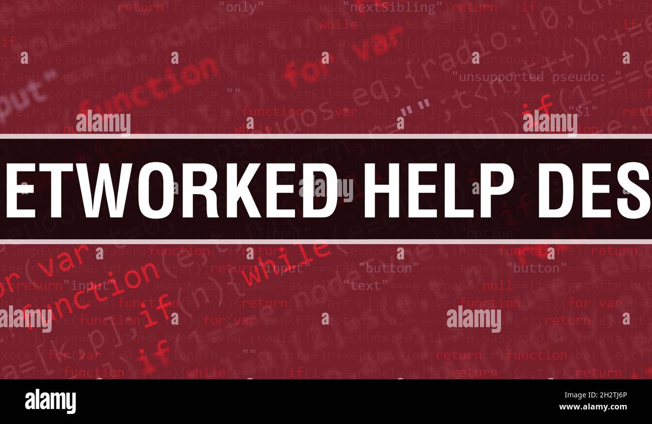 Networked Help Desk concept with Random Parts of Program Code ...