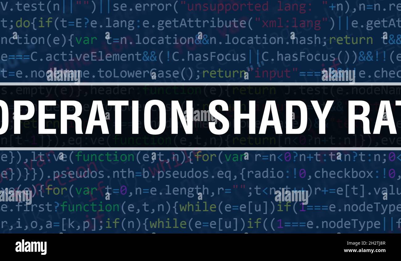 Operation shady rat image hi-res stock photography and images - Alamy