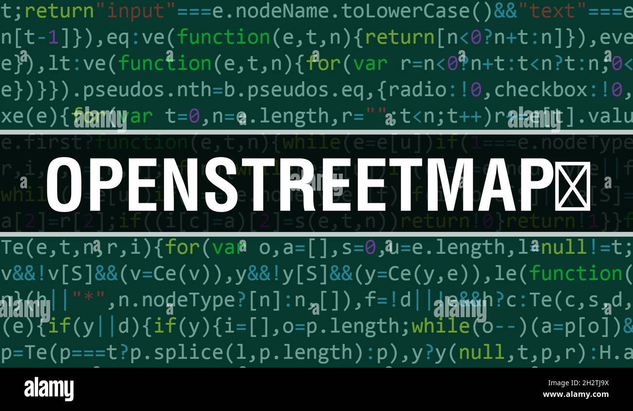 Openstreetmap image hi-res stock photography and images - Alamy