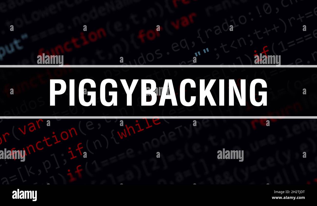Piggybacking text hi-res stock photography and images - Alamy