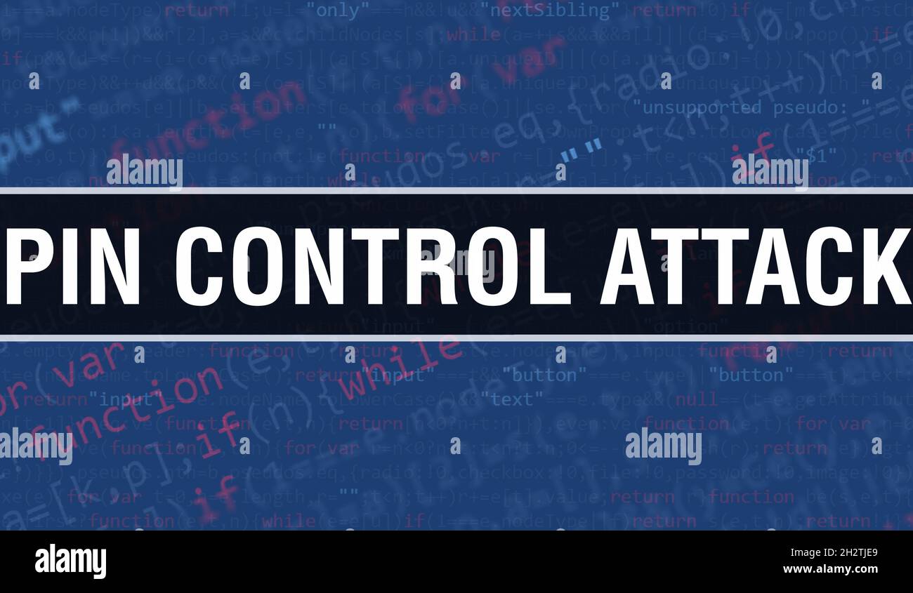Pin control attack concept with Random Parts of Program Code. Pin ...