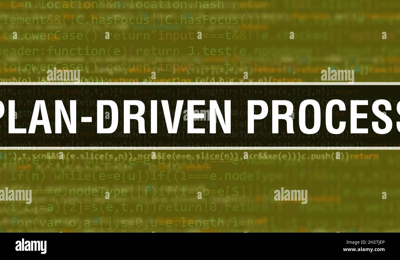 Plan driven process text hi-res stock photography and images - Alamy