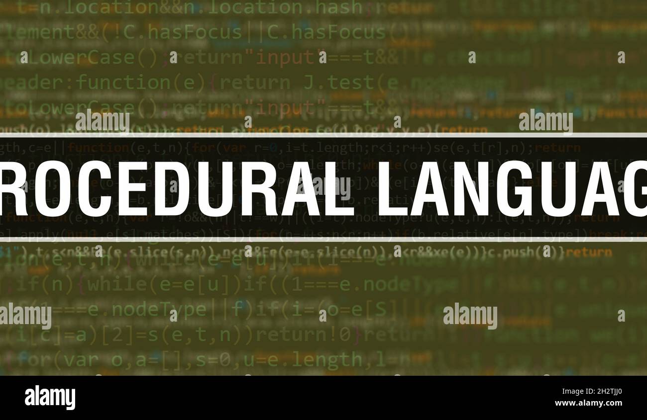 Procedural Programming Background High Resolution Stock Photography And