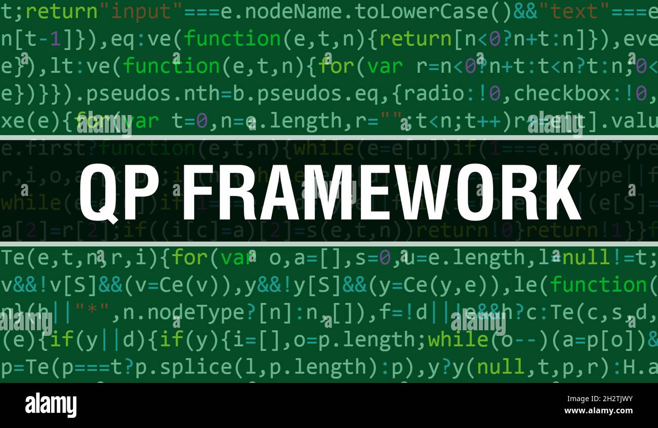 QP framework concept with Random Parts of Program Code.QP framework ... QP framework concept with Random Parts of Program Code.QP framework ...