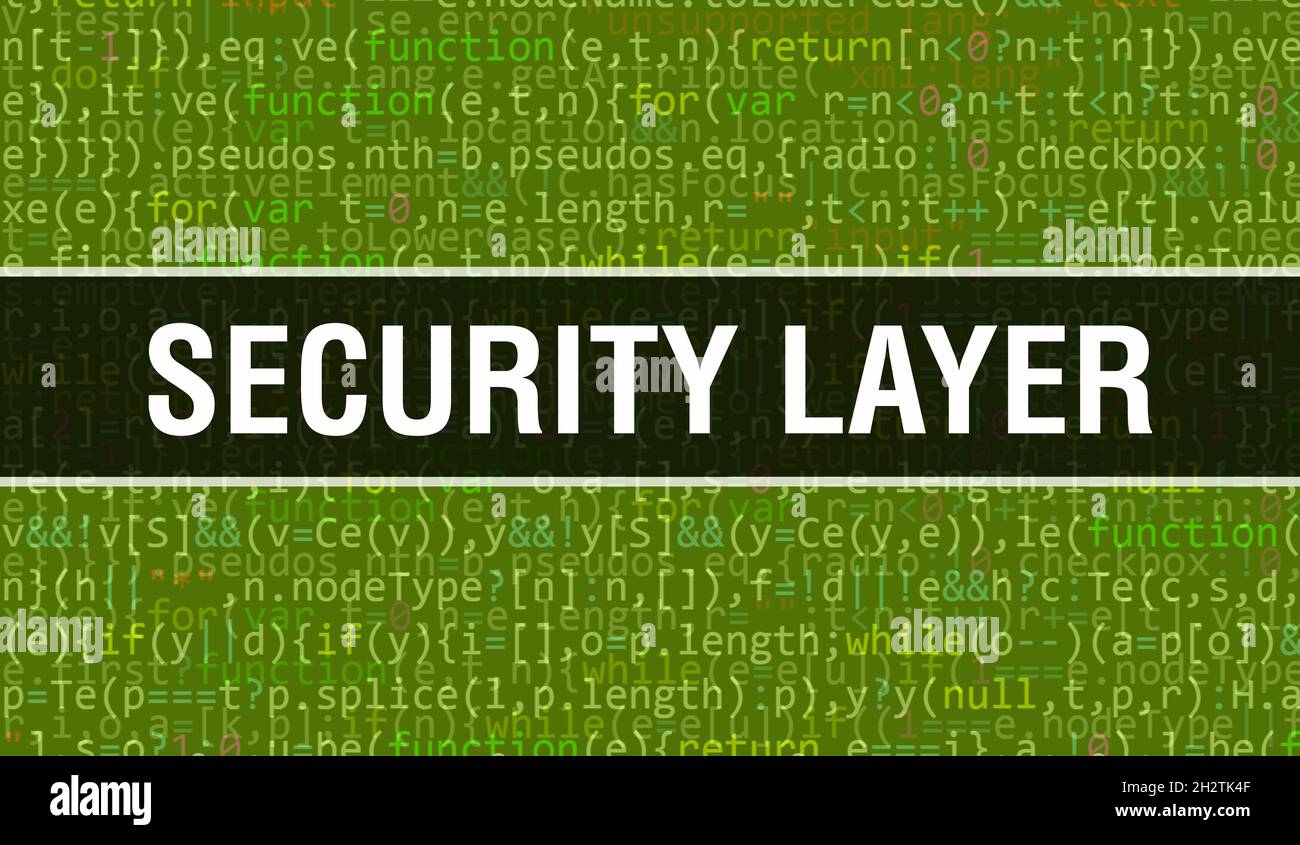 Security Layer concept with Random Parts of Program Code. Security ...