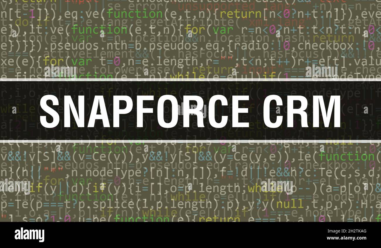 Snapforce crm hi-res stock photography and images - Alamy