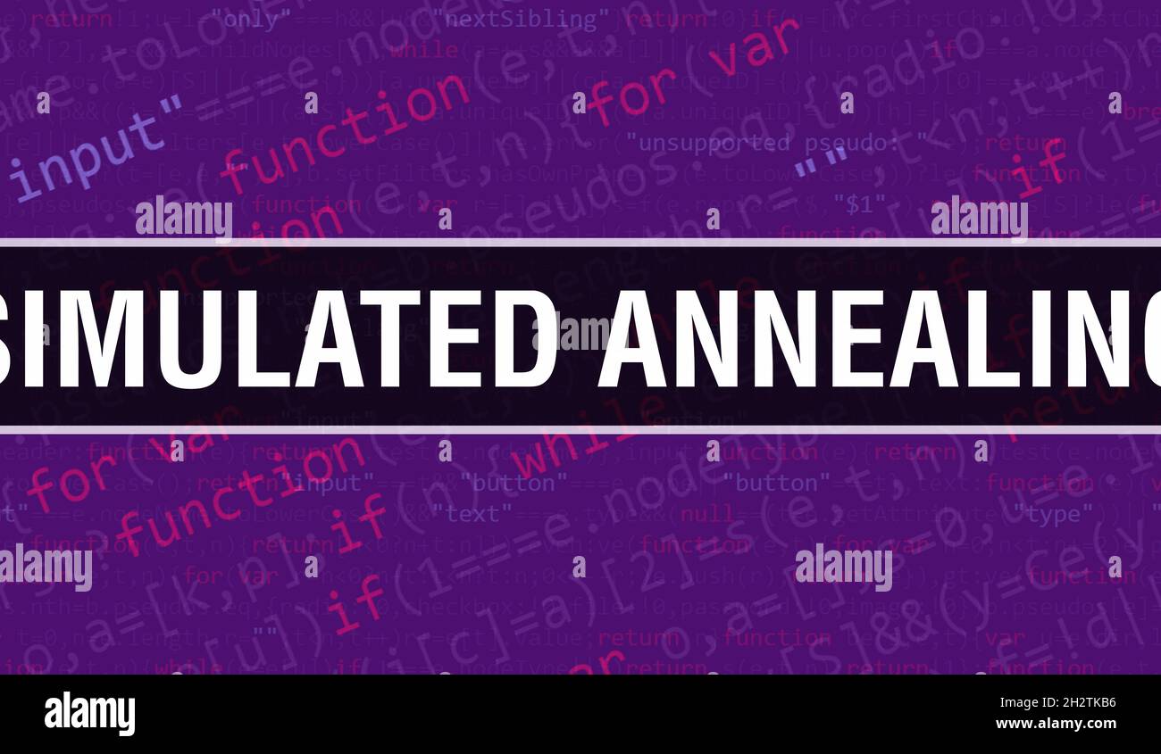 Simulated annealing image hi-res stock photography and images - Alamy