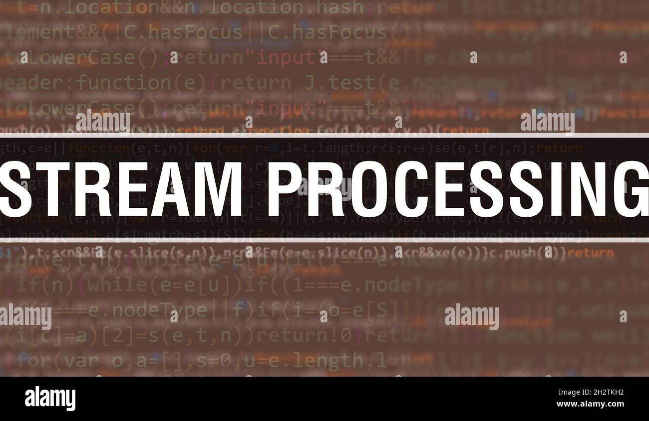 Stream processing hi-res stock photography and images - Alamy