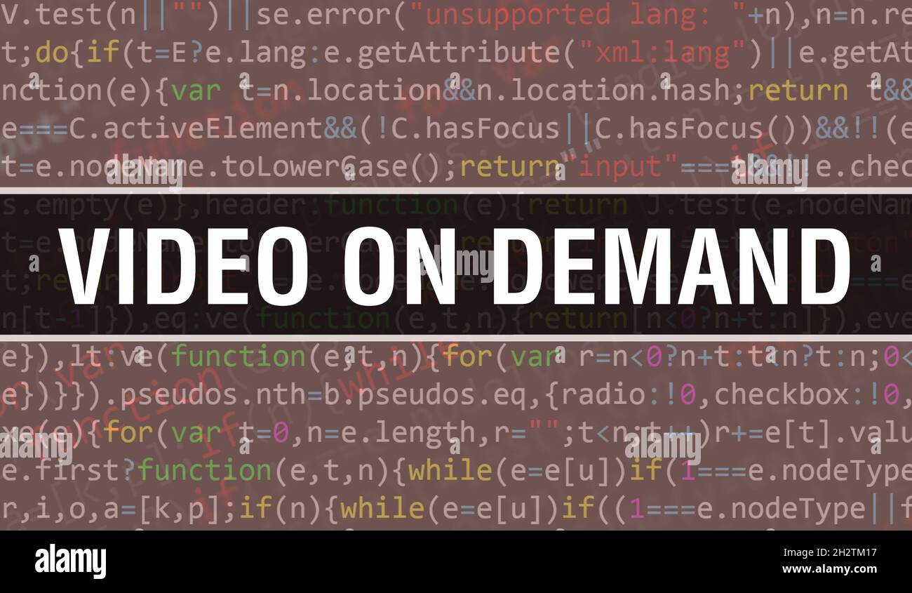 Code on demand image hi-res stock photography and images - Alamy