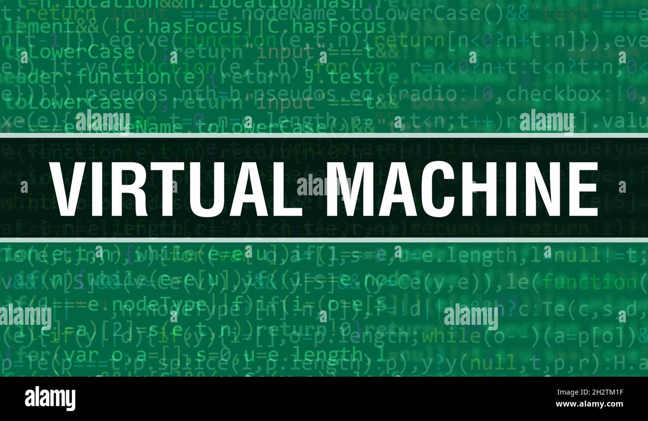 Virtual machine concept with Random Parts of Program Code. Virtual ...