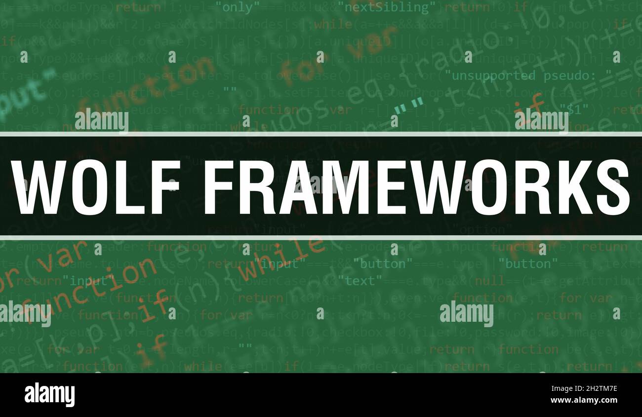 Wolf frameworks image hi-res stock photography and images - Alamy